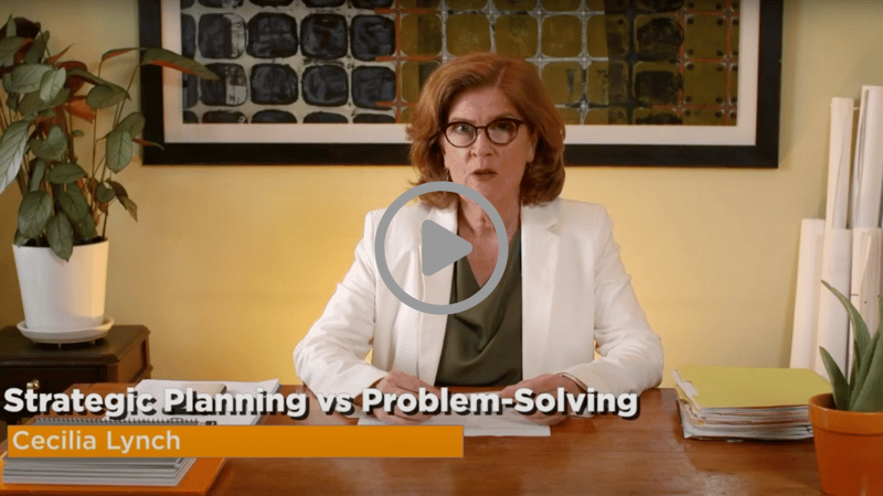 Strategic Planning v Problem Solving Video